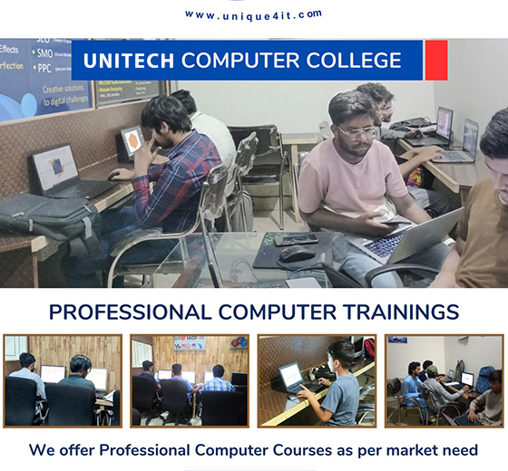 UNITECH - Best Computer College in Lahore 03334224186
